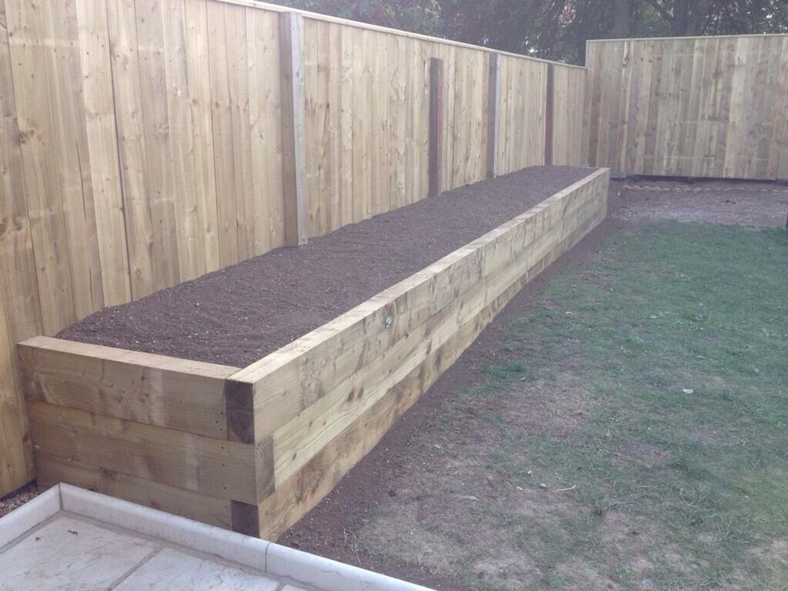 1 Sleeper ONLY! Garden Planter Timber Sleeper X1 ONLY - Etsy UK