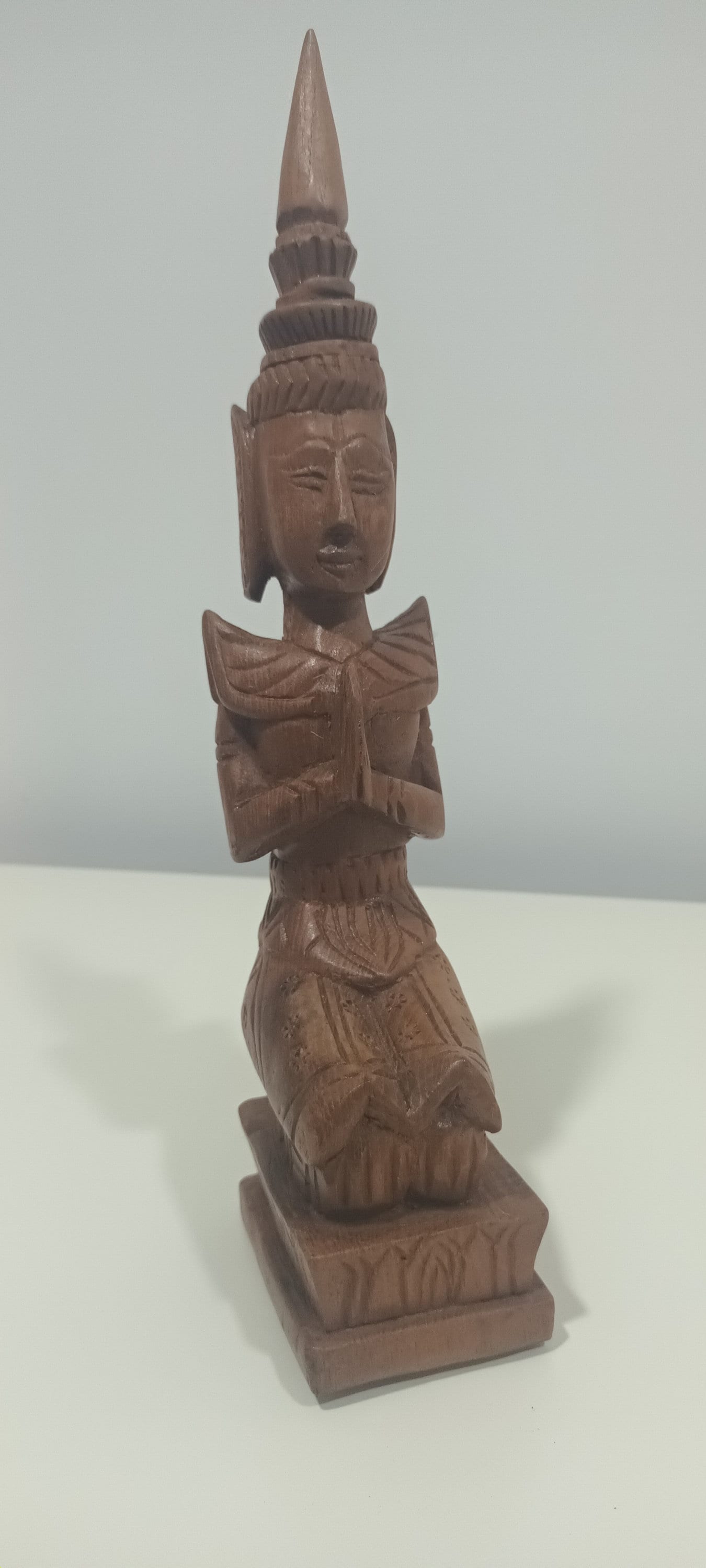 12,4 Inch Wooden Lord Rama Statue of Ayodhya Temple Fine Carving - Etsy