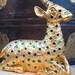 Antique Balinese Temple Deer. Kidang or Menjuangan.polychrome Sculpture ...