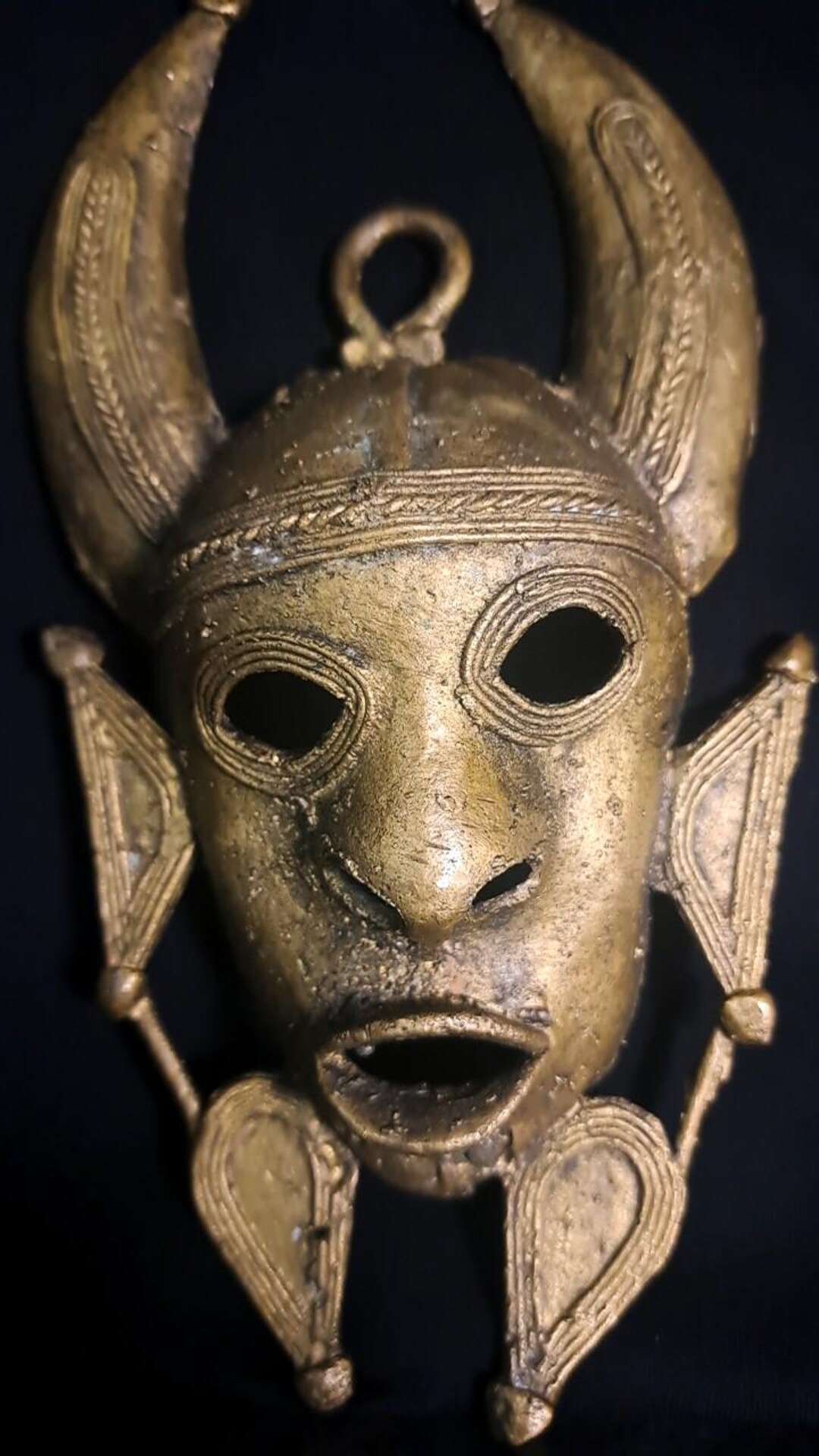 9,05 Inch Vintage African Tribal Mask Decorative Tribal African Face ...