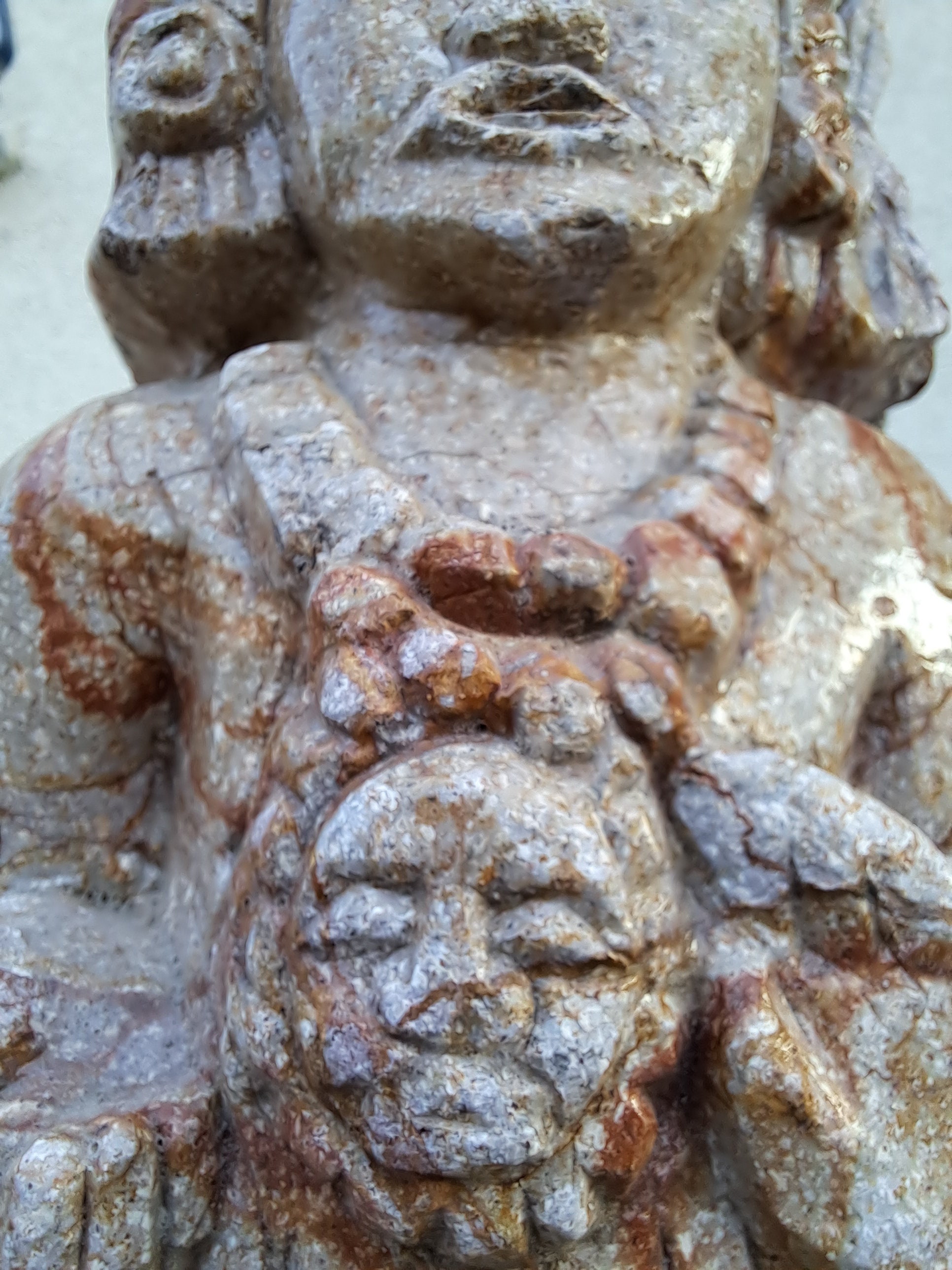 7.48 Inch Pre-columbian Figure Maya Aztec Stone Statue Inca Figurine ...
