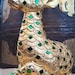 Antique Balinese Temple Deer. Kidang or Menjuangan.polychrome Sculpture ...