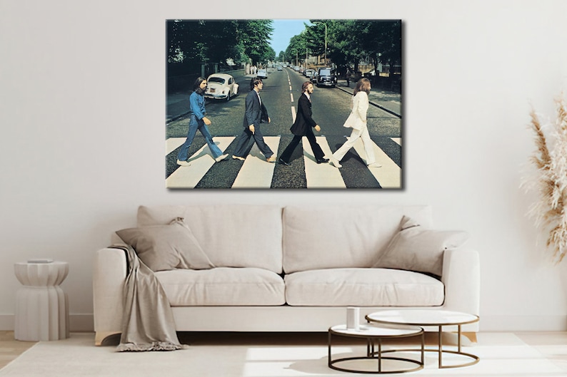 The Beatles Wall Art the Beatles Canvas Art the Beatles Home - Etsy
