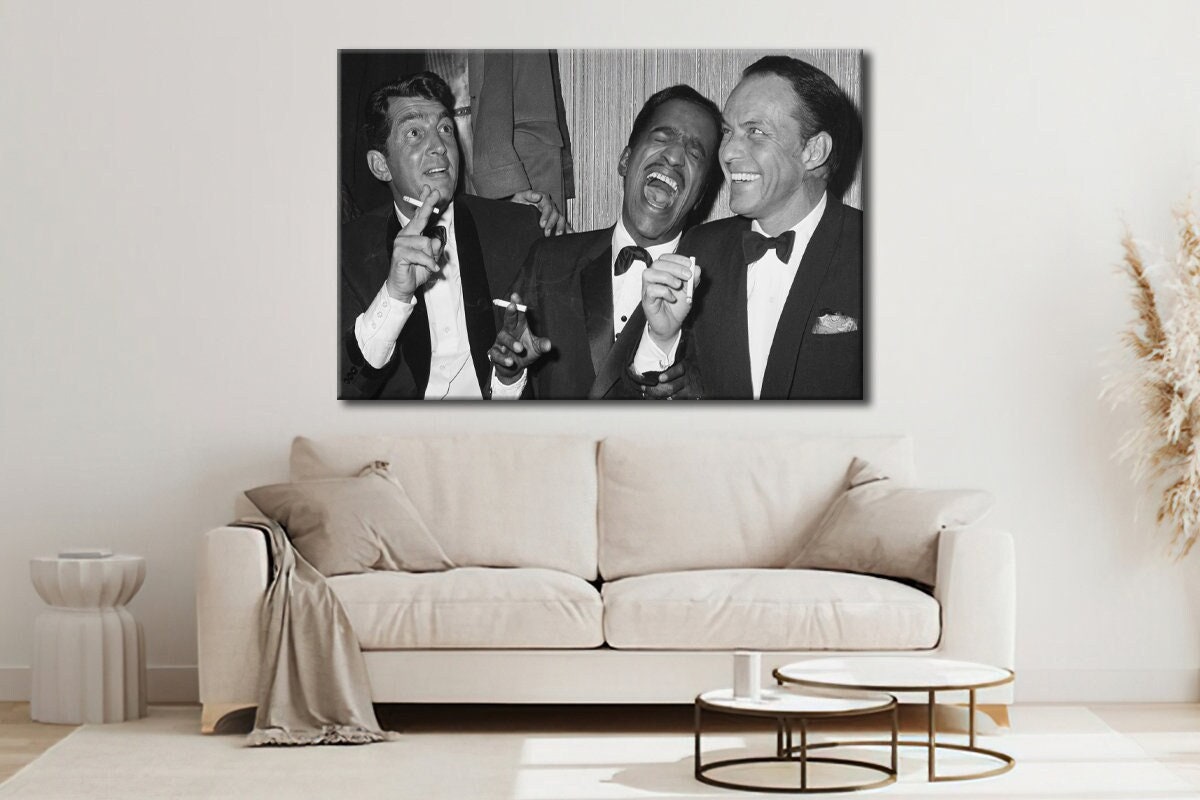 The Rat Pack Wall Art, Rat Pack Canvas Art, Rat Pack Home Decor, the ...