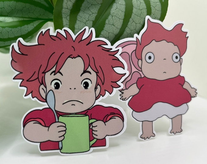 Ponyo Clear Sticker - Etsy