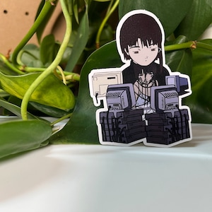 Lain Sticker | Serial Experiments Lain Anime - Etsy