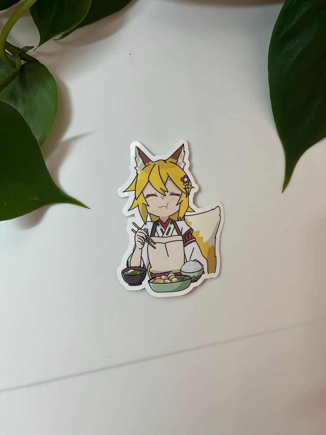 Senko Sticker - the Helpful Fox Senko-san Anime - Etsy
