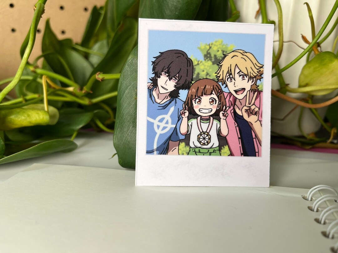 Buddy Daddies Polaroid Sticker - Buddy Daddies Anime - Etsy