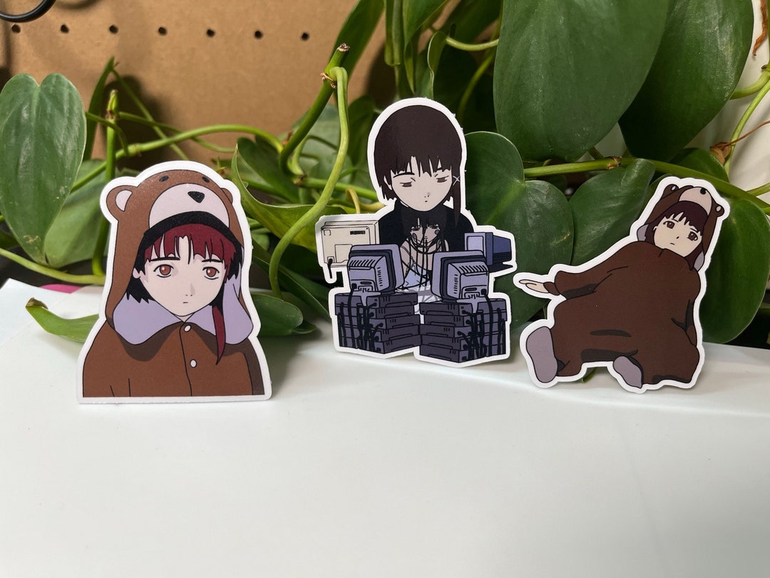 Lain Sticker | Serial Experiments Lain Anime - Etsy
