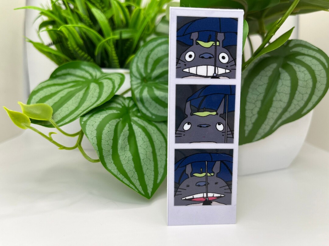 Totoro Photo Booth Sticker Totoro Movie Anime Sticker Totoro Sticker ...