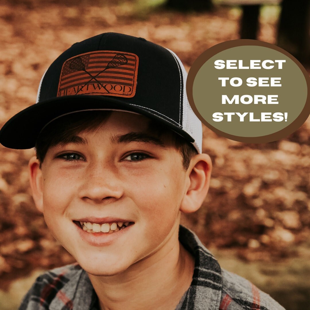 Custom Lacrosse Leather Patch, Richardson 112, Men's/boys, Father/son ...