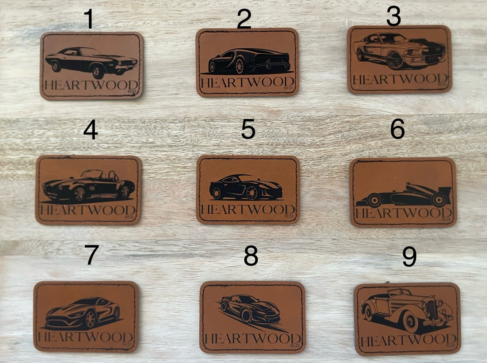 Custom Sports Car Leather Patch Trucker Hat for Boys or Men, a Sports ...