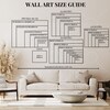 Horizontal Size Guide, Wall Art Size Guide, Landscape Canvas Size ...
