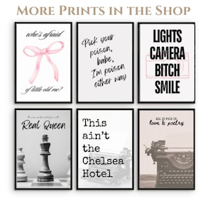 Taylor Anthology Print TTPD Lyric Wall Art Tortured Poets Department ...