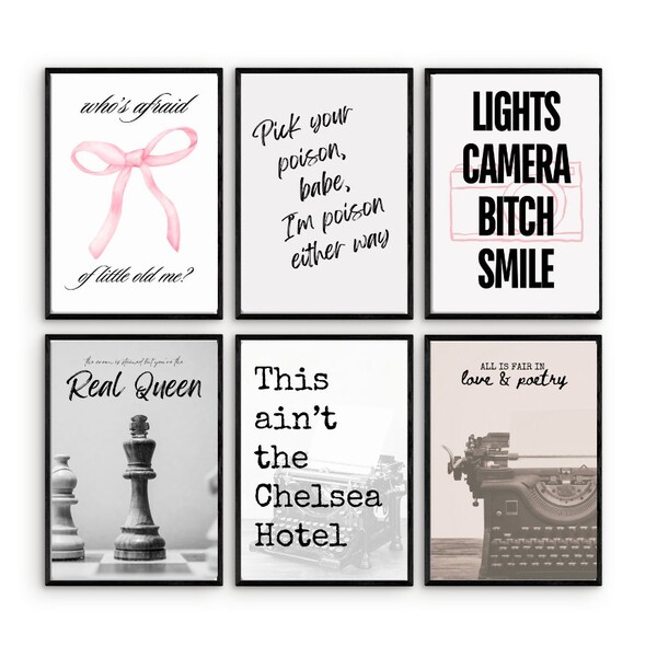 Tortured Poets Lyric Poster - Etsy