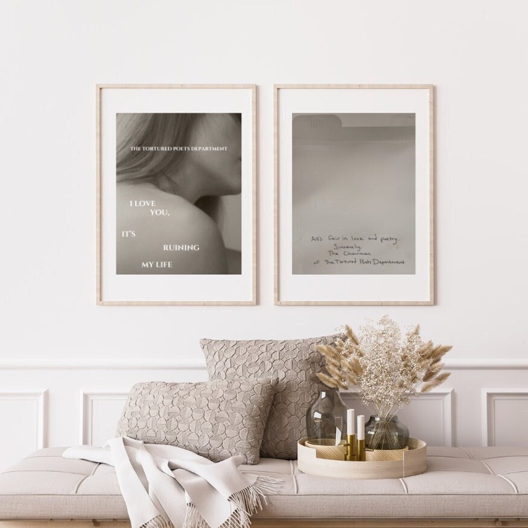 Tortured Poets Department Lyric Poster TS11 Digital Print All Fair Love ...