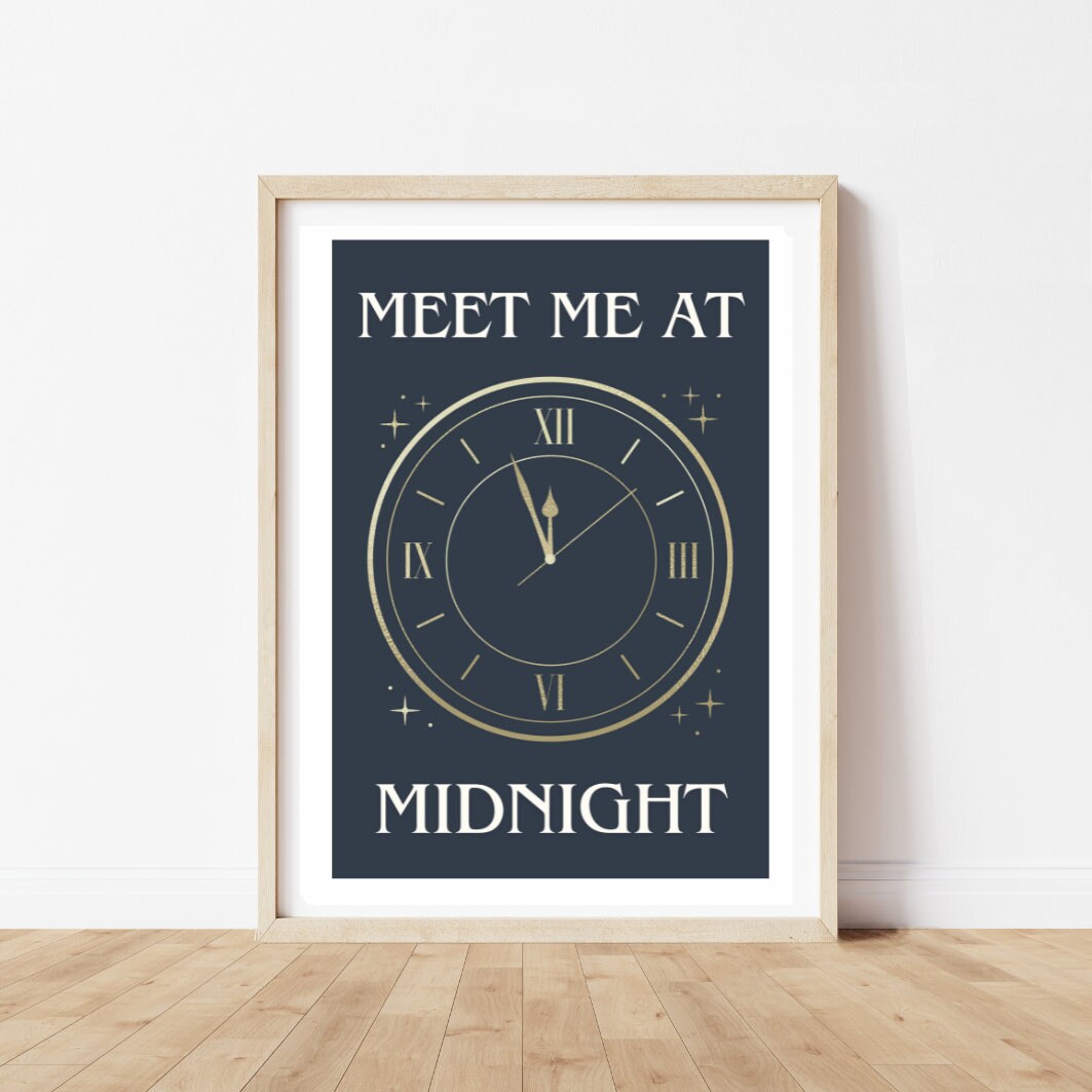 Meet Me at Midnight 2024 New Years Prints Taylor New Years - Etsy