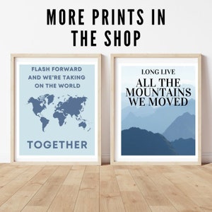 In This Classroom Poster Motivational Taylor Eras Poster Swift Quote ...