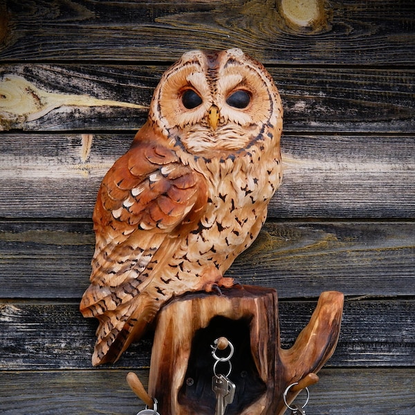 Owl Key Holder - Etsy