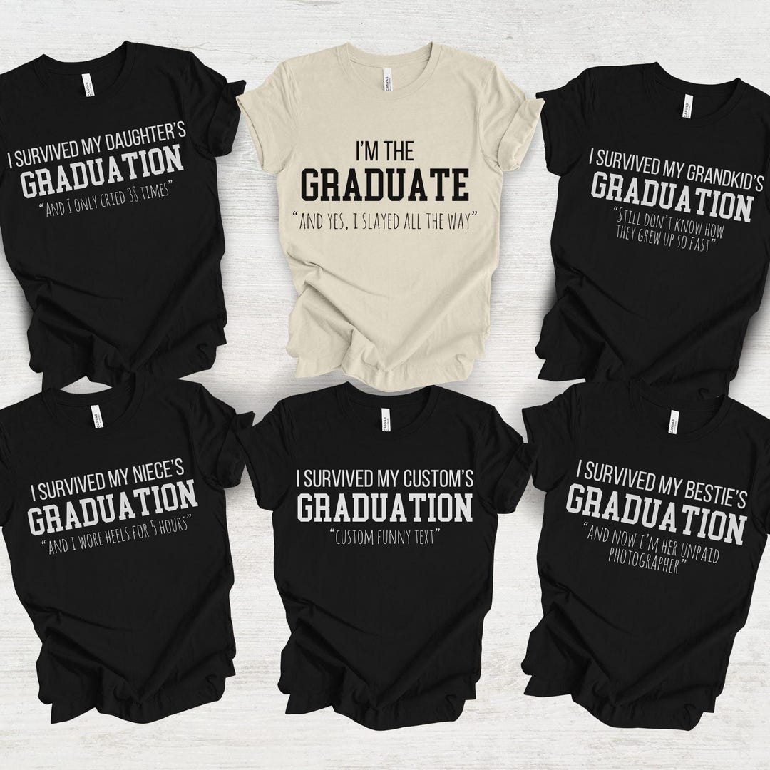 Graduation Family Shirts Funny Graduation Tshirts for Parents ...