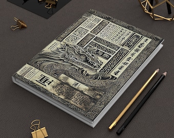 Chinese Mythology Inspired Hardcover Notebook Journal Matte - Etsy