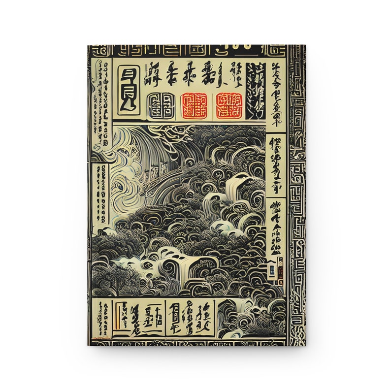 Chinese Mythology Inspired Hardcover Notebook Journal Matte - Etsy