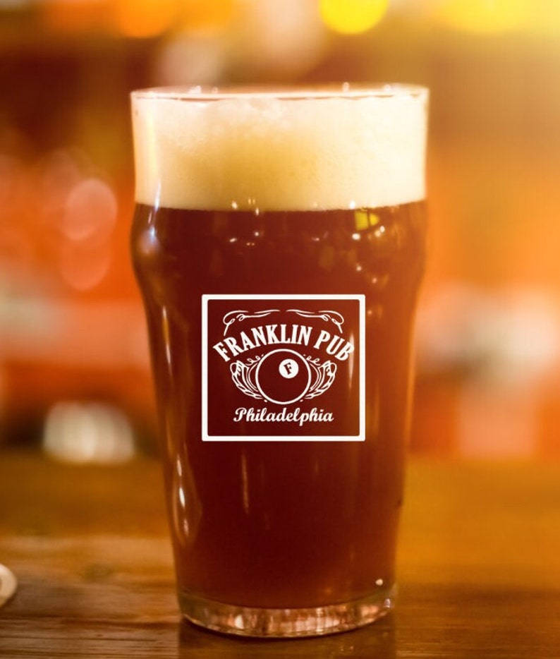 Custom Logo Nucleated Beer Glasses, Corporate Gifts With Logo, Your ...