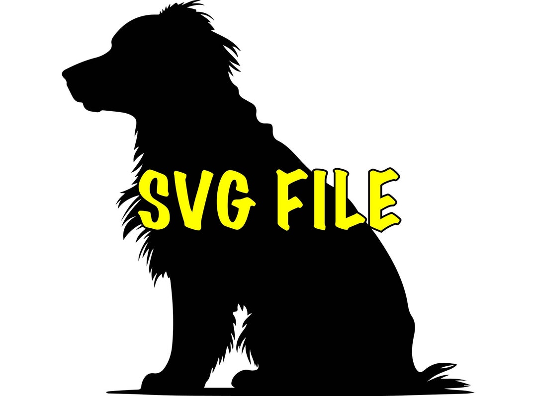 Service Dog Svg Dog Svg Dog Silhouette Svg Service Animal - Etsy
