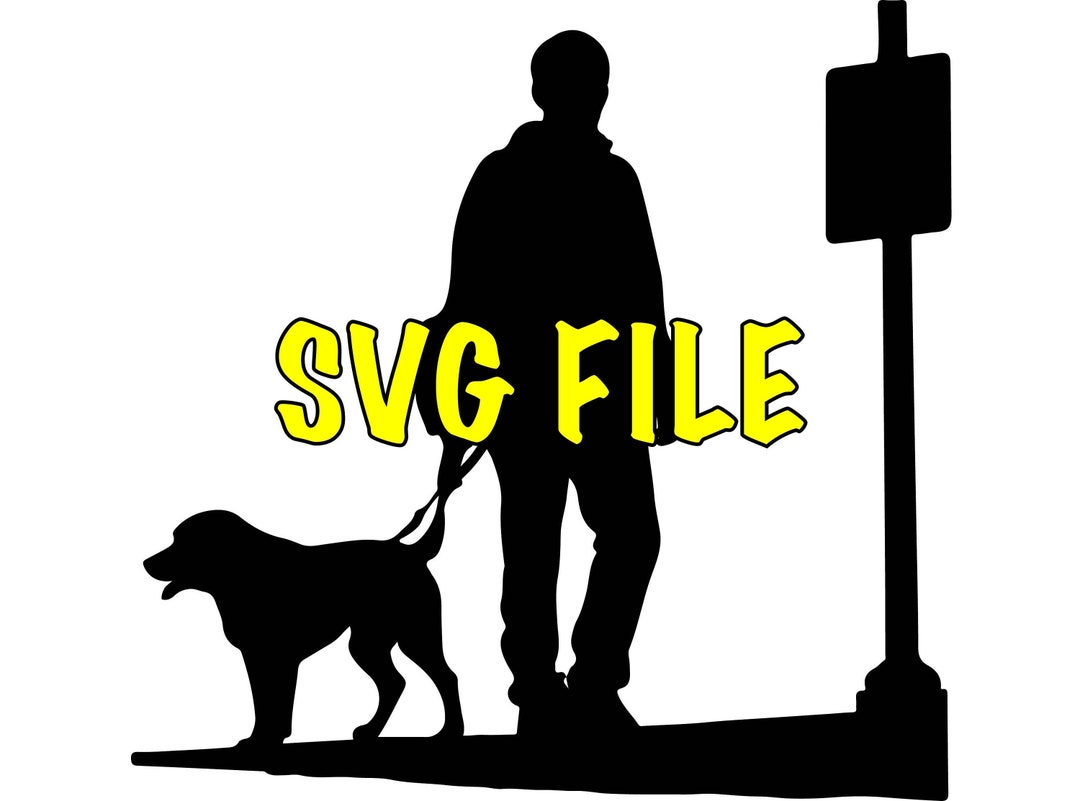 Service Dog Svg Dog Svg Dog Silhouette Svg Service Animal - Etsy