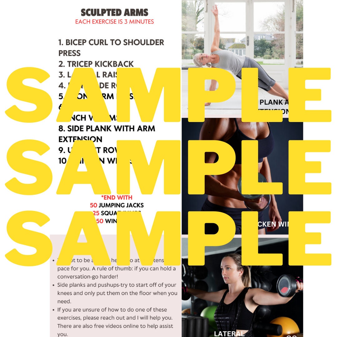 30 Day Weight Loss Guide, Home Workout Plan, Workout From Home, Weight ...