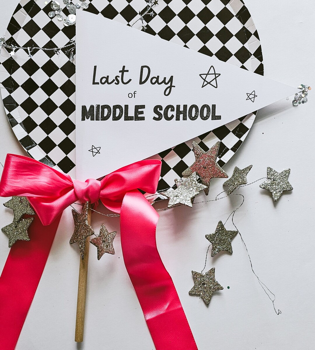 Last Day of Middle School, DOWNLOAD, Middle School Last Day Photo Prop ...