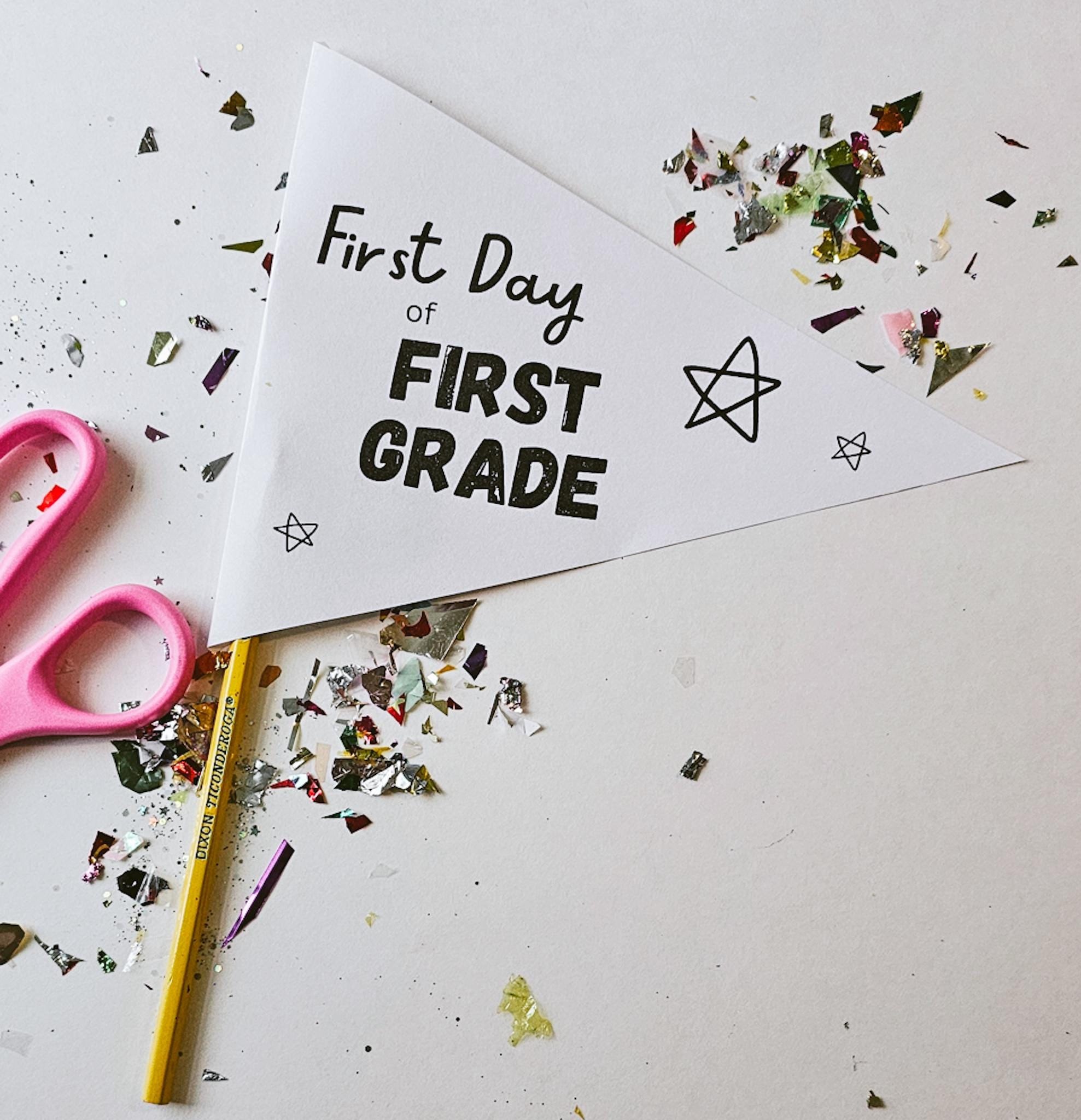First Day of 1st Grade, 1st Grade Photo Prop for the First Day of ...