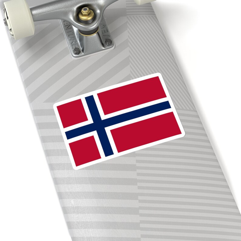 Norwegian Flag Sticker Norwegian Flag Decal Norwegian Art Norwegian ...