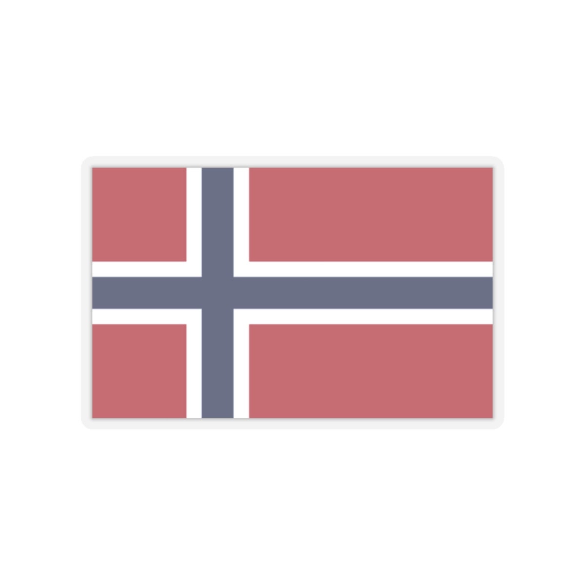 Norwegian Flag Sticker Norwegian Flag Decal Norwegian Art Norwegian ...