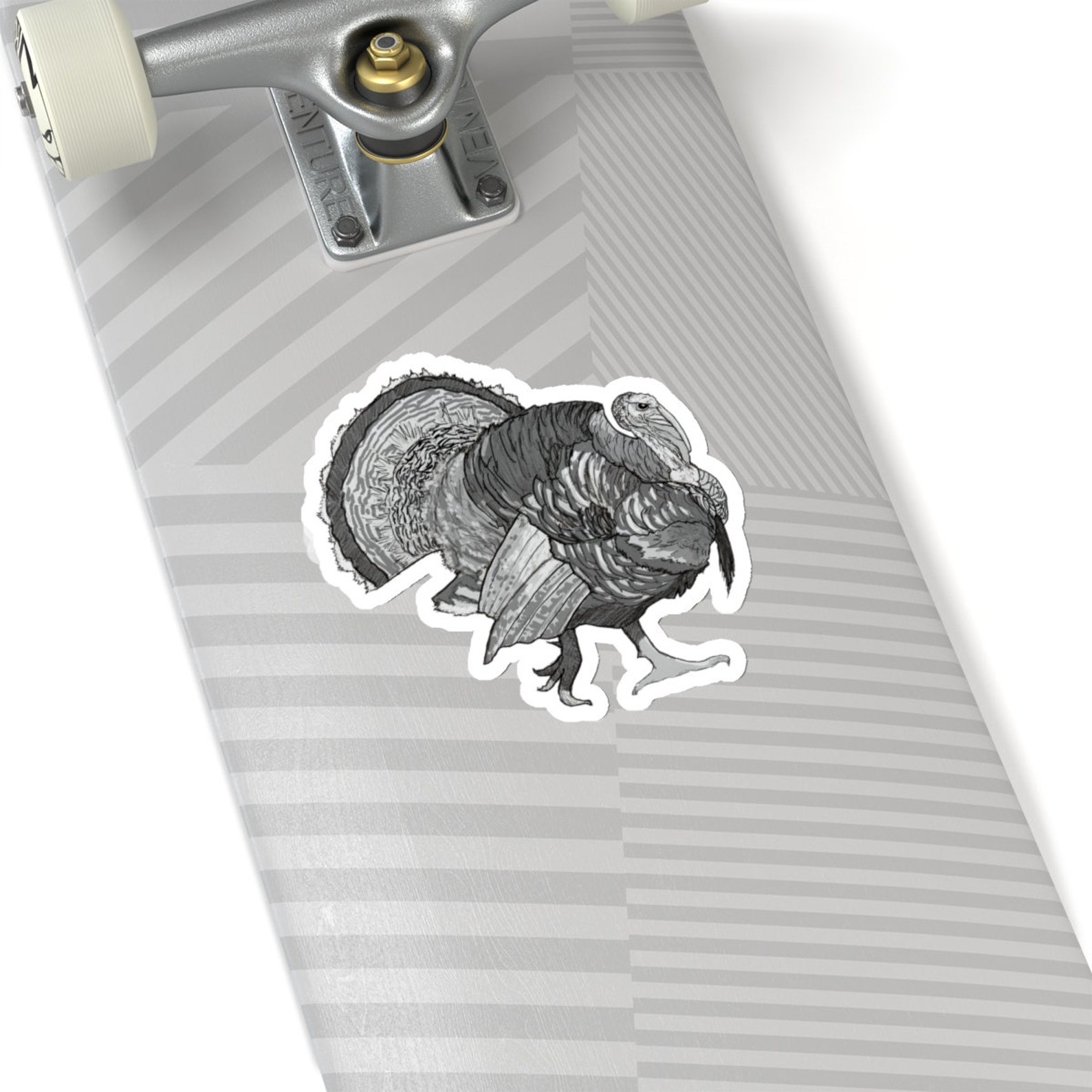 Turkey Kiss-cut Sticker, Turkey Sticker - Etsy