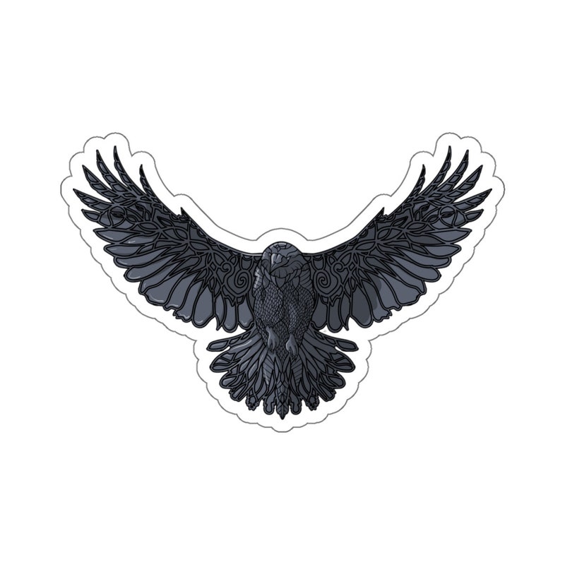 Odin Raven Stickers - Etsy Canada