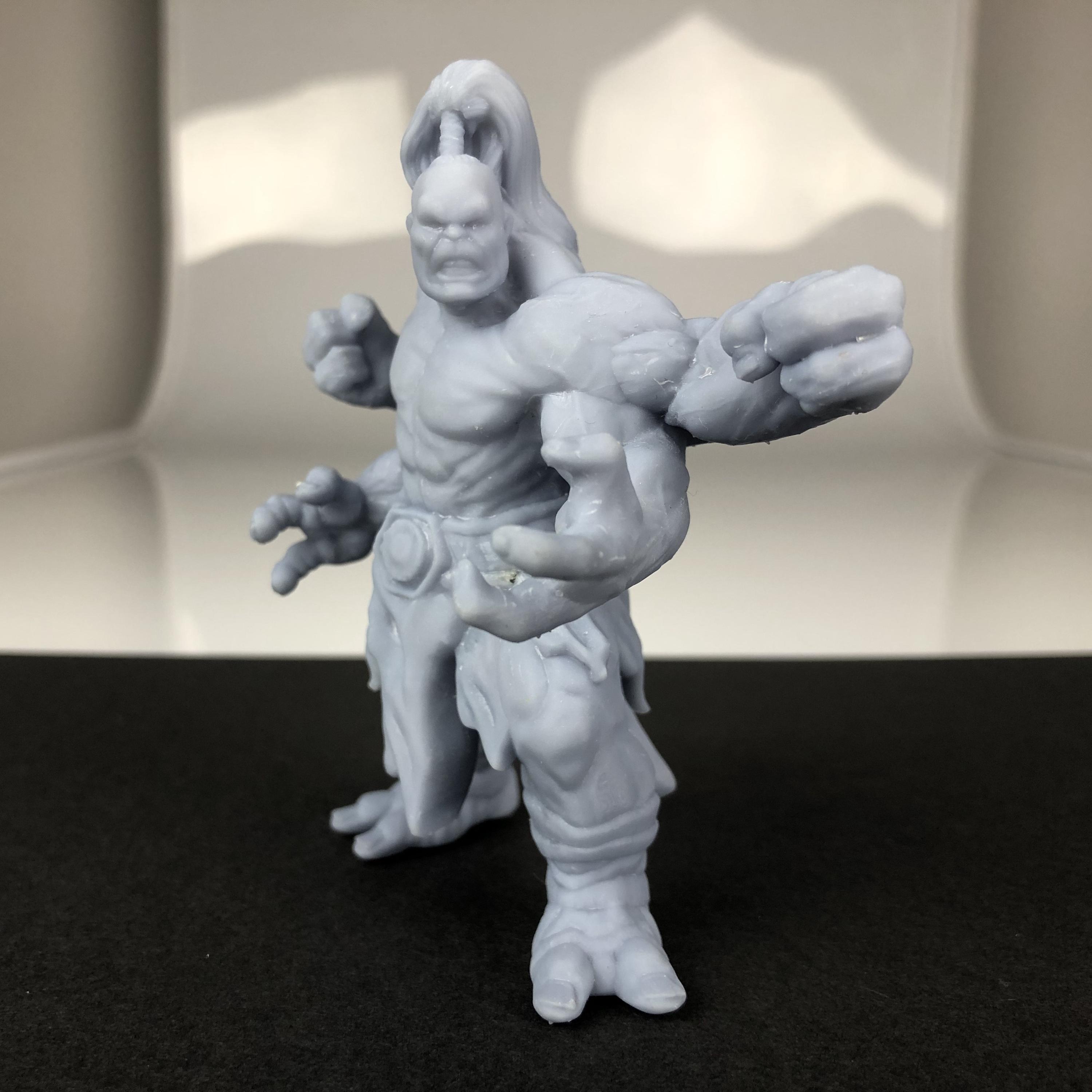 Mortal Kombat - GORO - Resin 3D Printed Miniature Figurine All Scales 1 ...