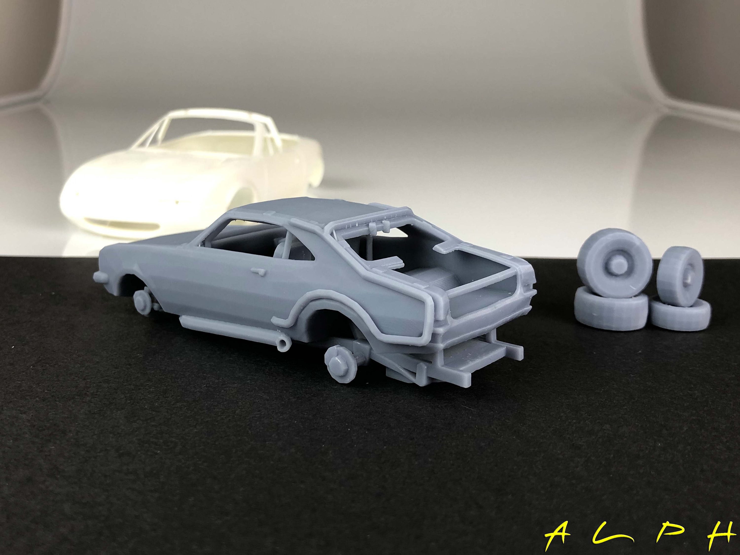 Mad Max 1968 Holden Monaro Killcart Car Model 1/87 1/64 1/43 1/24 1/18 ...