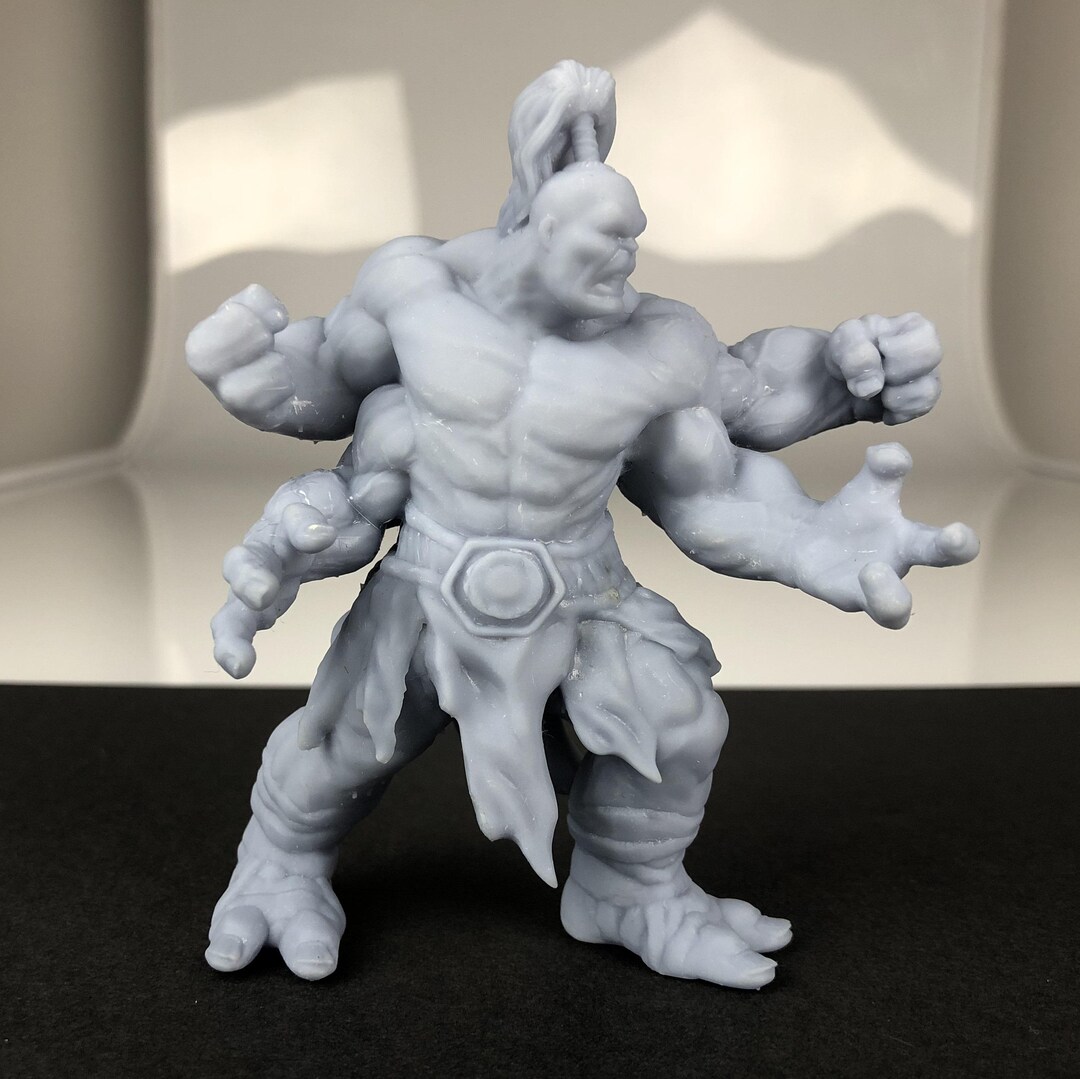 Mortal Kombat - GORO - Resin 3D Printed Miniature Figurine All Scales 1 ...