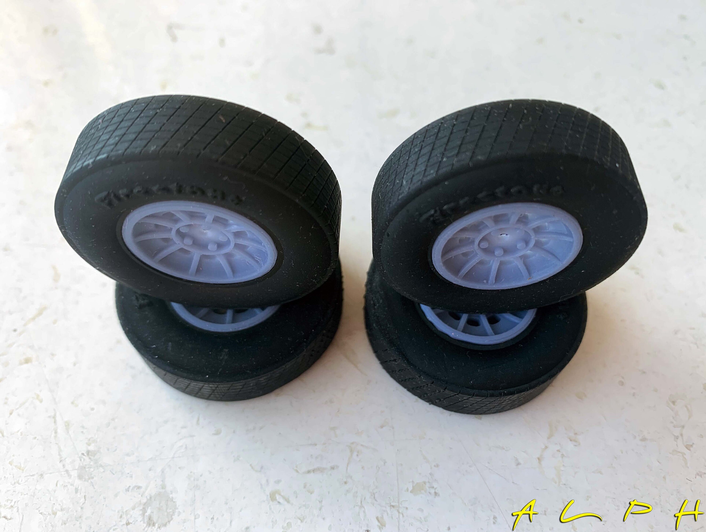 American Racing Vector Dodge General Lee Wheels 1/87 1/64 1/43 1/24 1/ ...