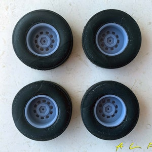 American Racing Vector Dodge General Lee Wheels 1/87 1/64 1/43 1/24 1/ ...