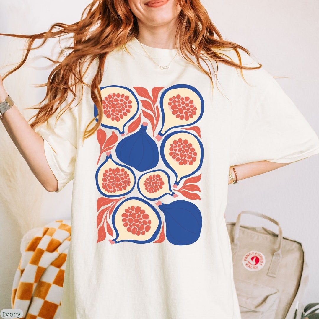 Aesthetic Comfort Colors Figs Shirt, Fig Aesthetic Shirt, Vintage Figs ...