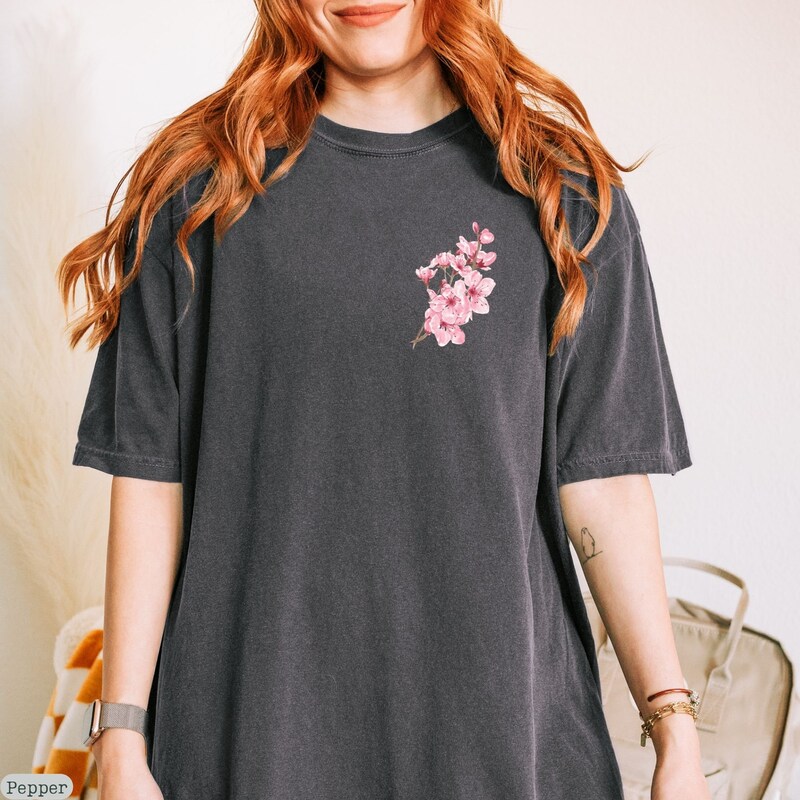 Cherry Blossom Shirt - Etsy