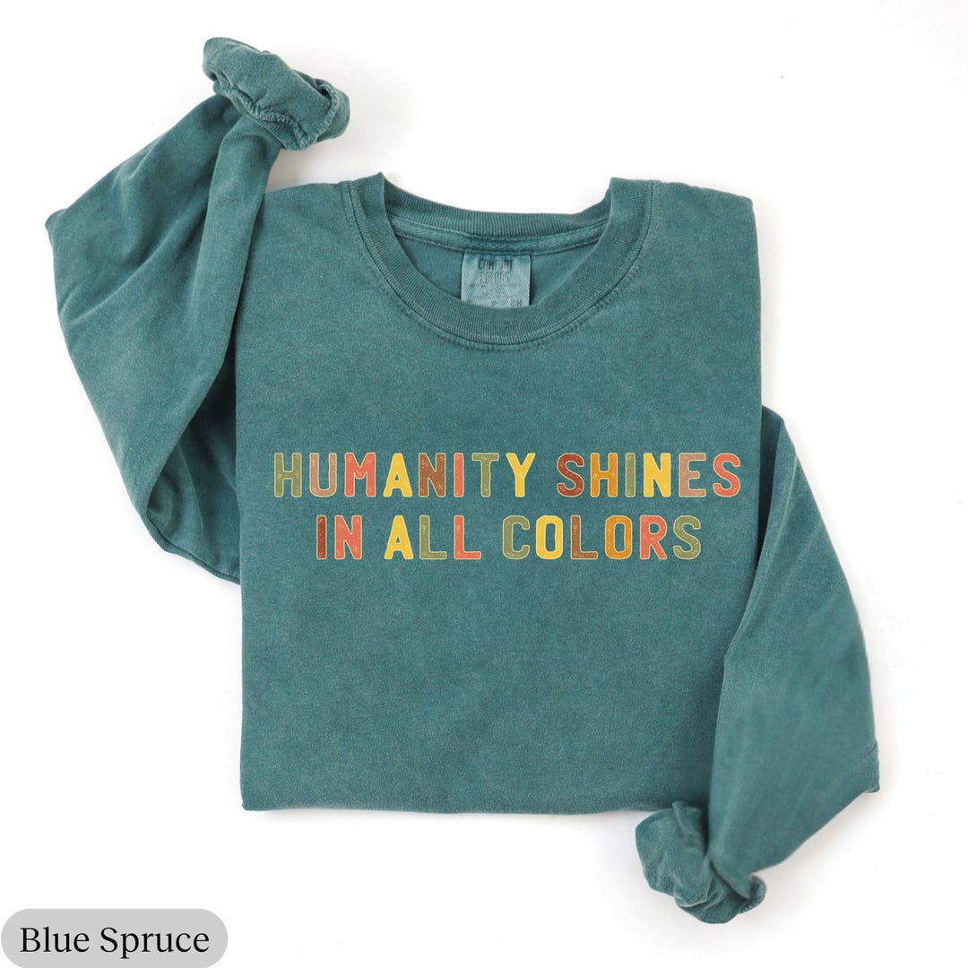 Comfort Colors® Black History Month Long Sleeve Tee, Inspirational ...