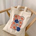 Aesthetic Figs Canvas Tote Bag, Vintage Figs Cute Canvas Tote Bag, Figs ...