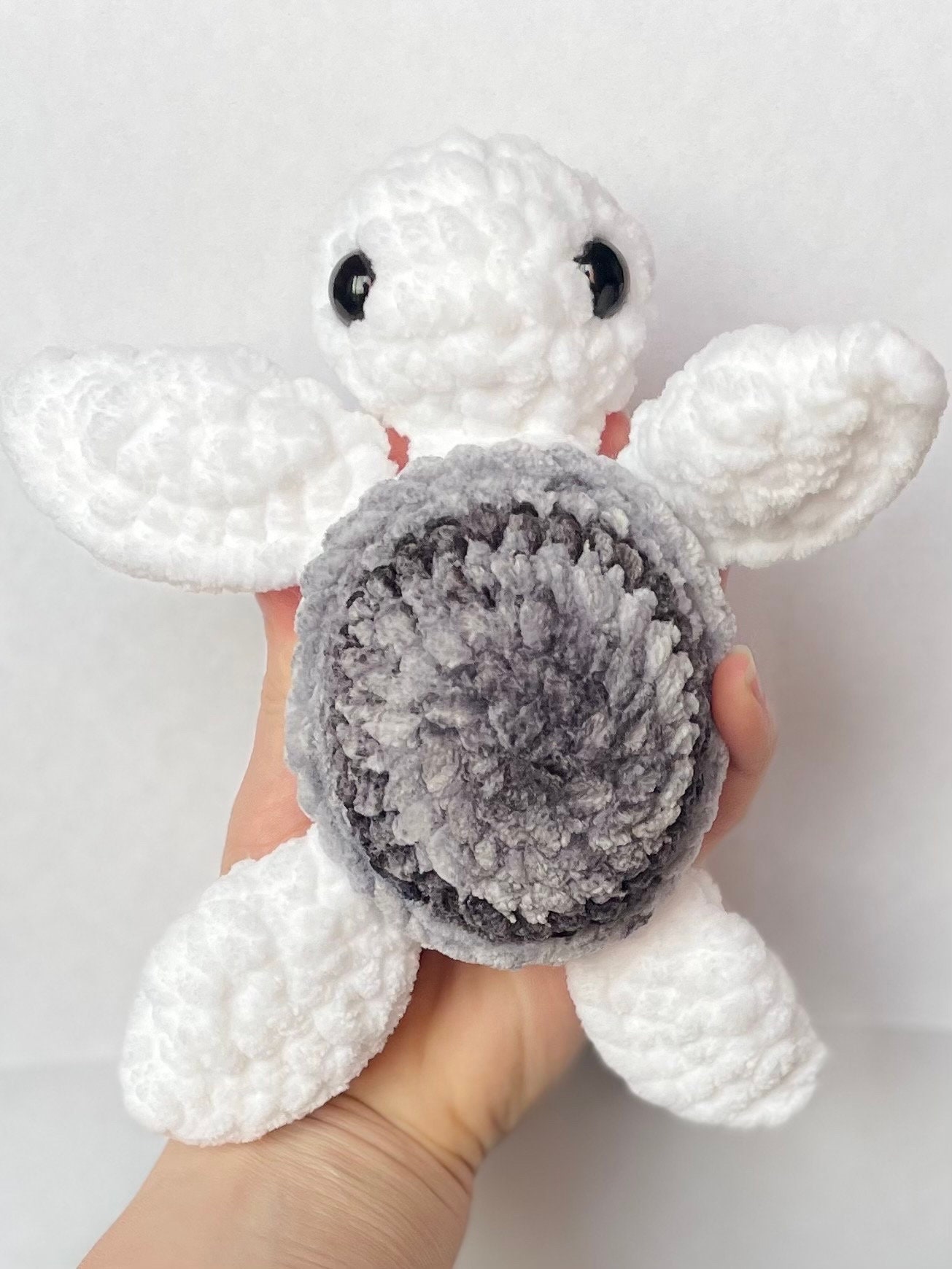 Handmade PDF Sweet Myrtle the Sea Turtle - No Sew Crochet PATTERN ...
