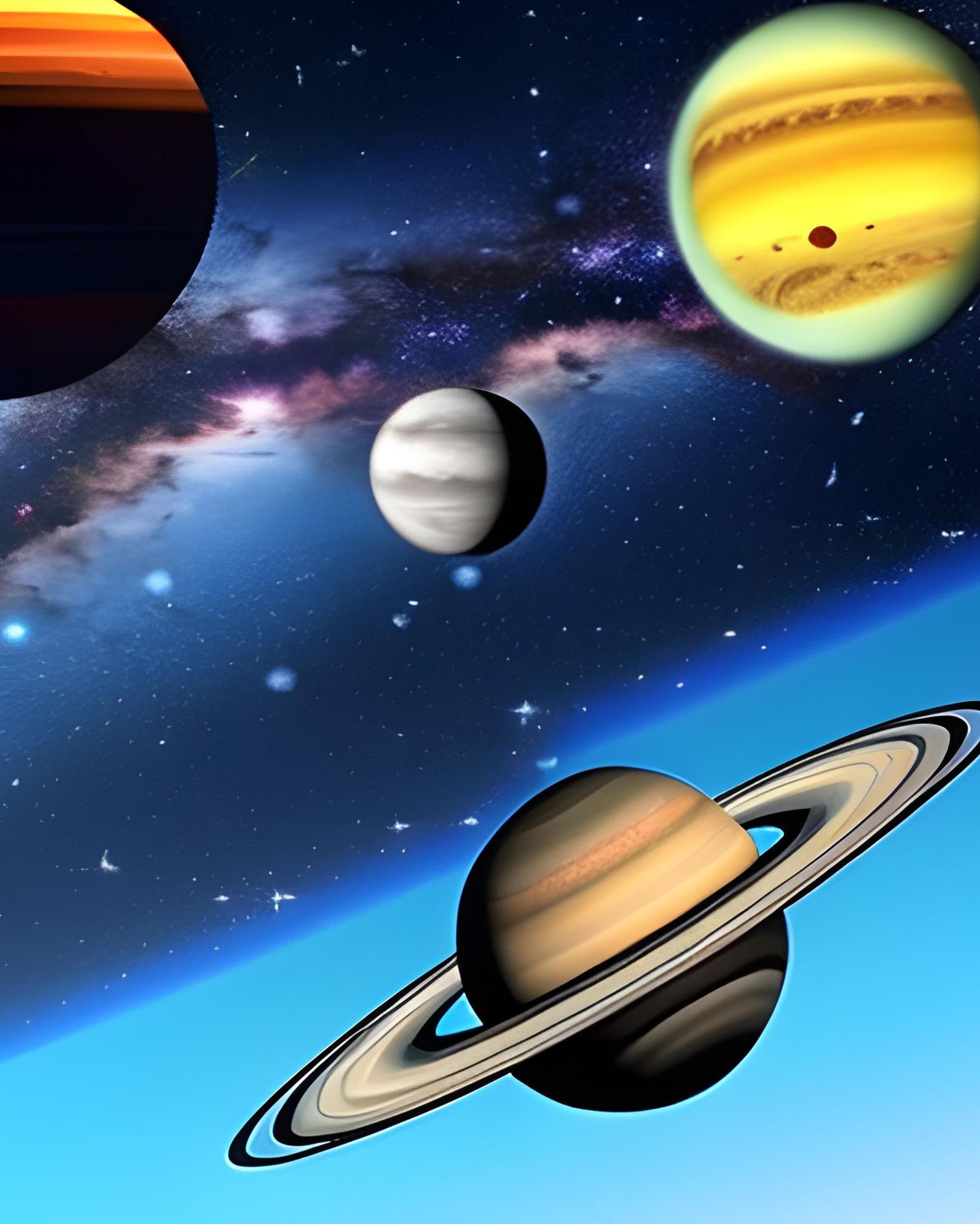 Printable Chart of Planets - Etsy