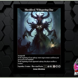 Sheoldred, Whispering One Full Art Custom Card - Etsy