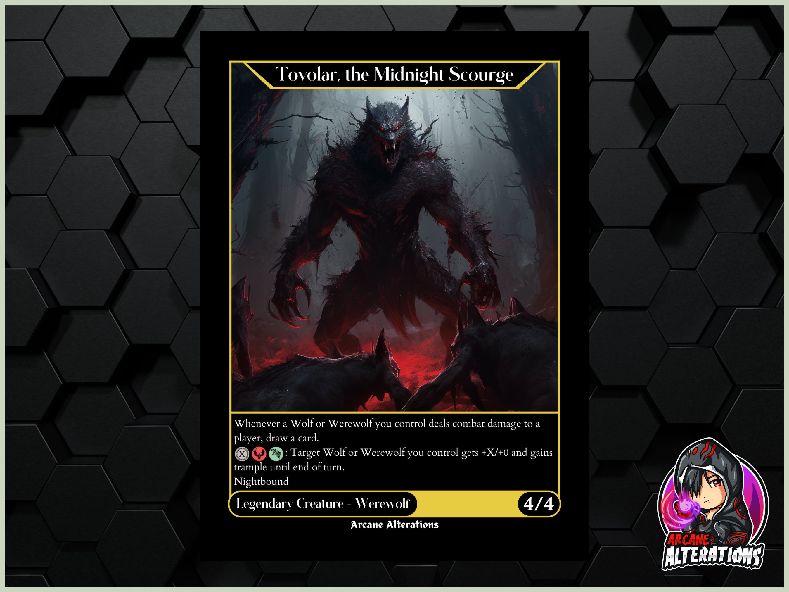 Tovolar, Dire Overlord Full Art Custom Card - Etsy