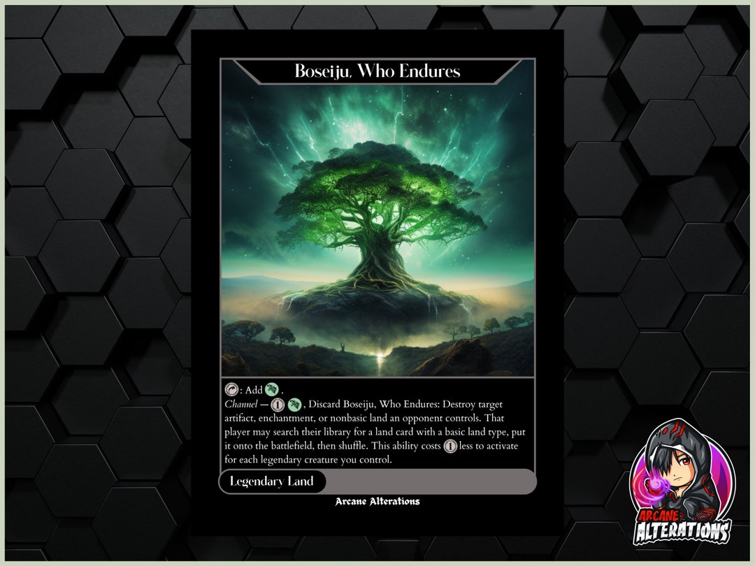 Boseiju Who Endures Full Art Custom Card - Etsy